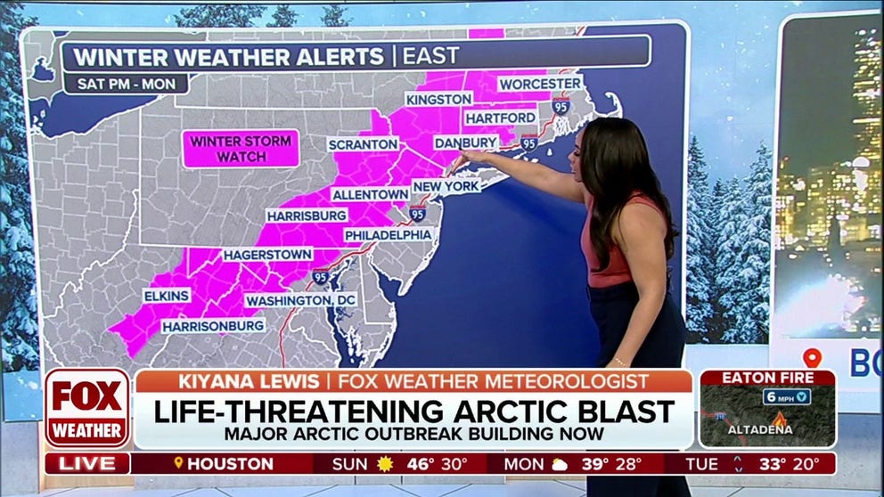 Winter Storm Watch issued ahead impacts in Northeast | Latest Weather ...