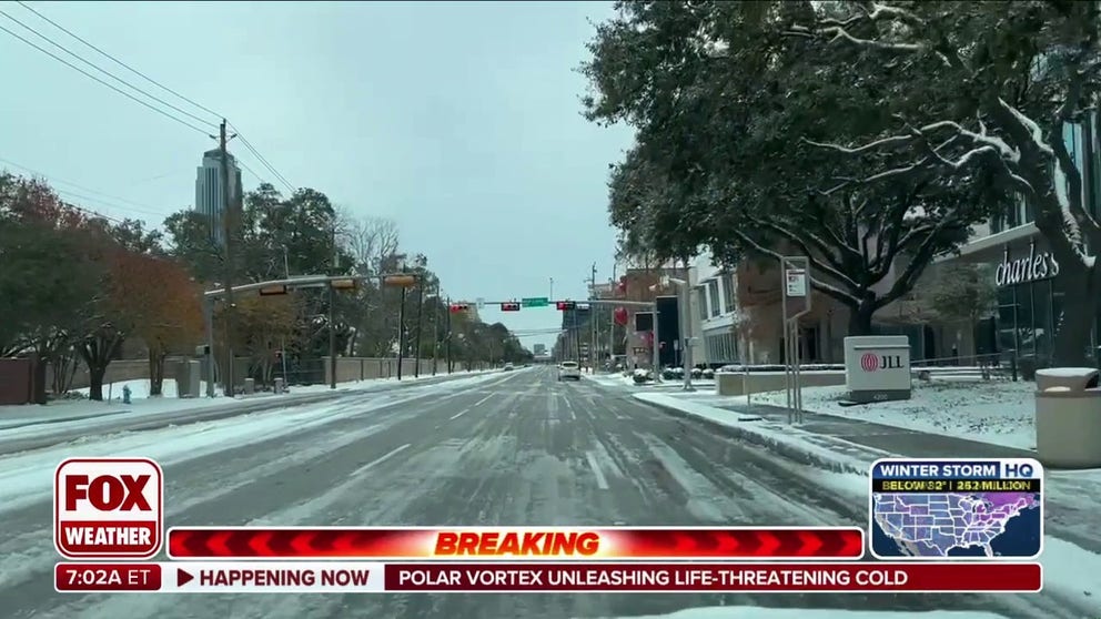 Houston area walloped by snow from historic winter storm | Latest ...