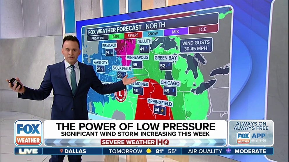 Major storm bringing wind & blizzard threat to US this week | Latest ...