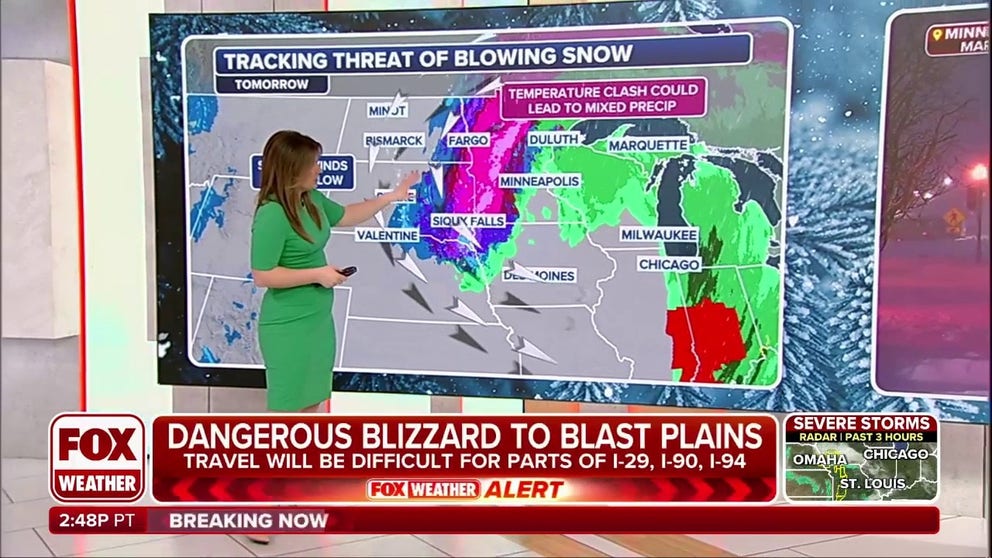 Northern Plains brace for winter storm that will likely pack blizzard ...