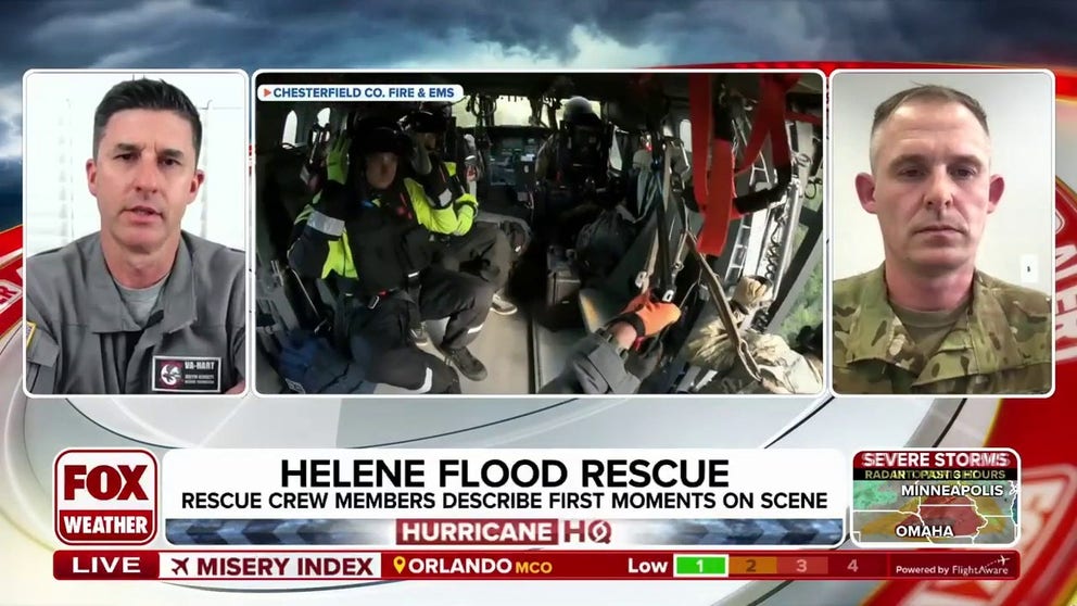 Lieutenant Justin Bennett and Major Charles Byrd join FOX Weather to ...