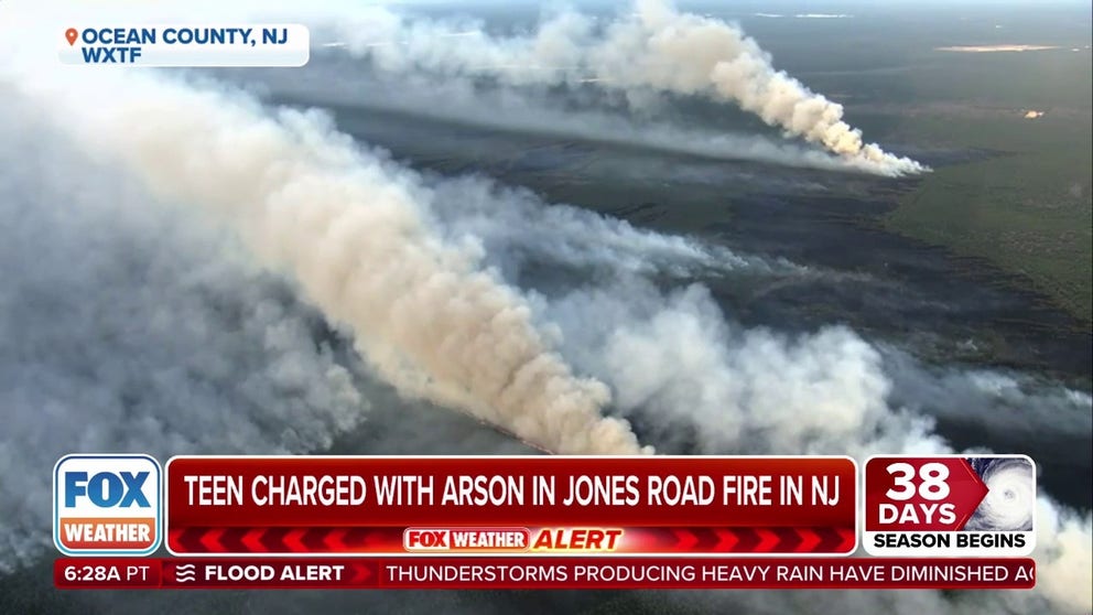 New Jersey man charged with arson in connection with Jones Road ...