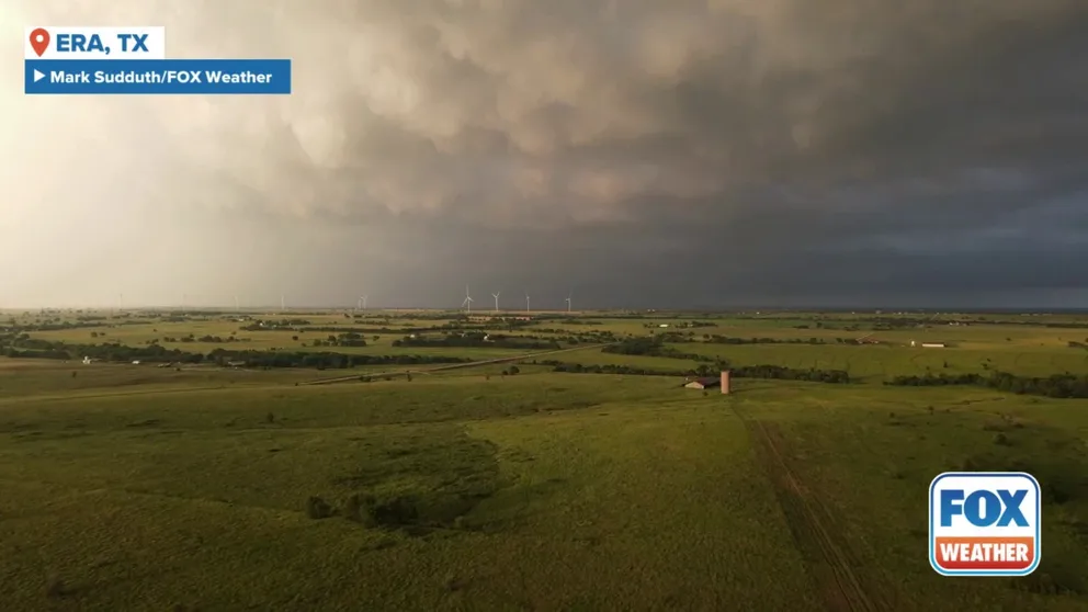 Beautiful, scary sky above Texas as storms roll through | Latest ...