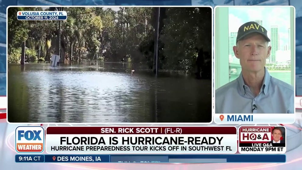 Florida Sen. Rick Scott tells residents how they should prepare ahead ...