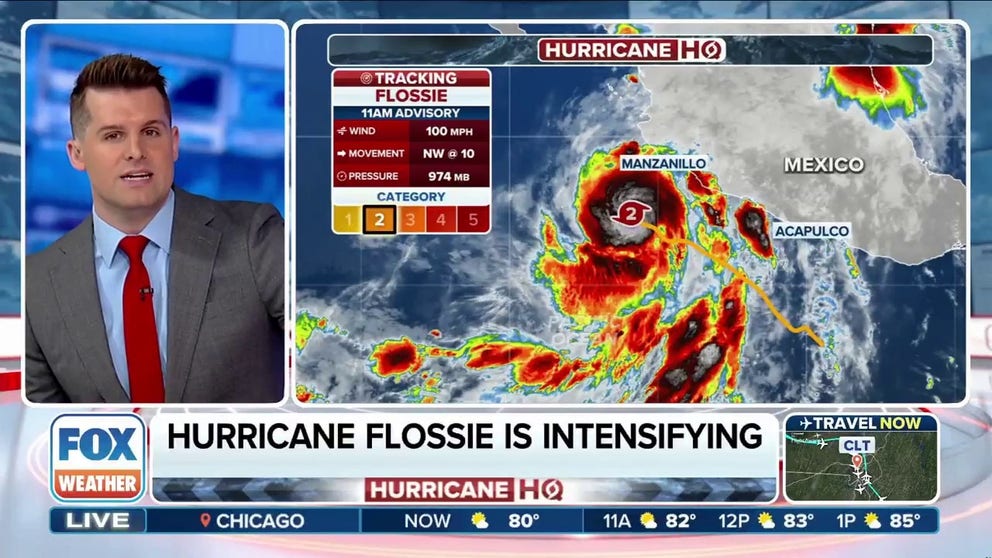 Flossie could become major hurricane off coast of Mexico in Eastern ...