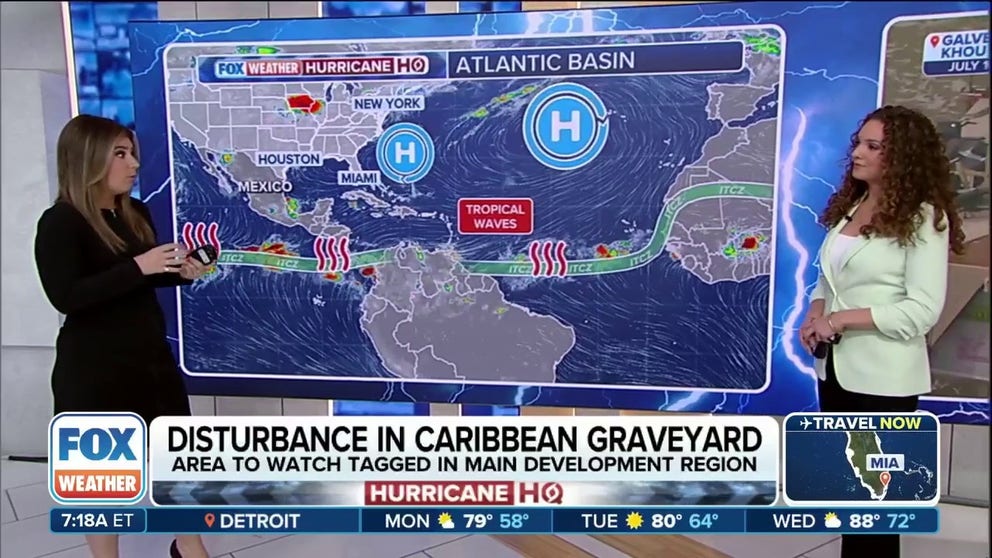 Atlantic tropical disturbance being watched in Main Development Region ...
