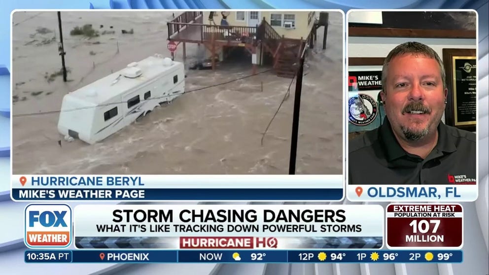 Mike Boylan shares stories about chasing hurricanes | Latest Weather ...