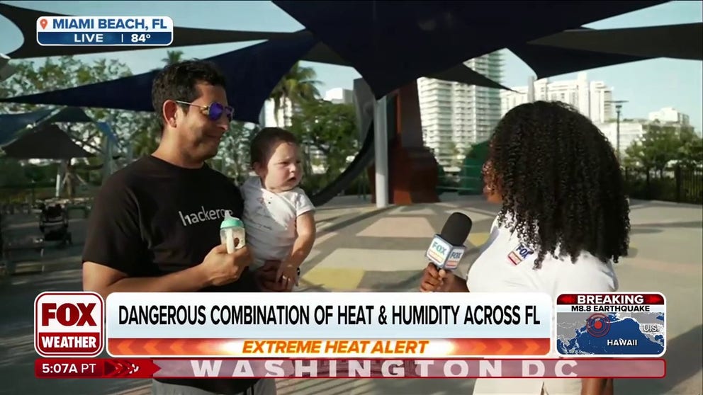 Extreme heat scorches millions across Florida | Latest Weather Clips ...