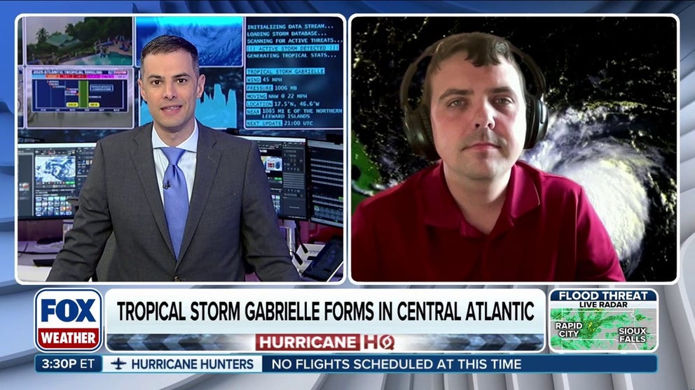Talking about the latest on Tropical Storm Gabrielle | Latest Weather ...
