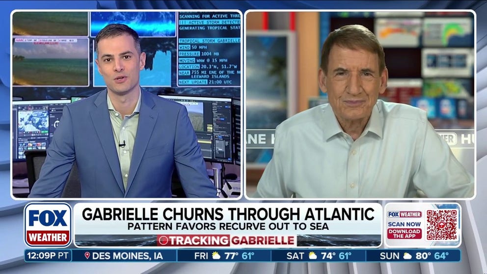 Exclusive Gabrielle analysis from FOX Weather Hurricane Specialist ...