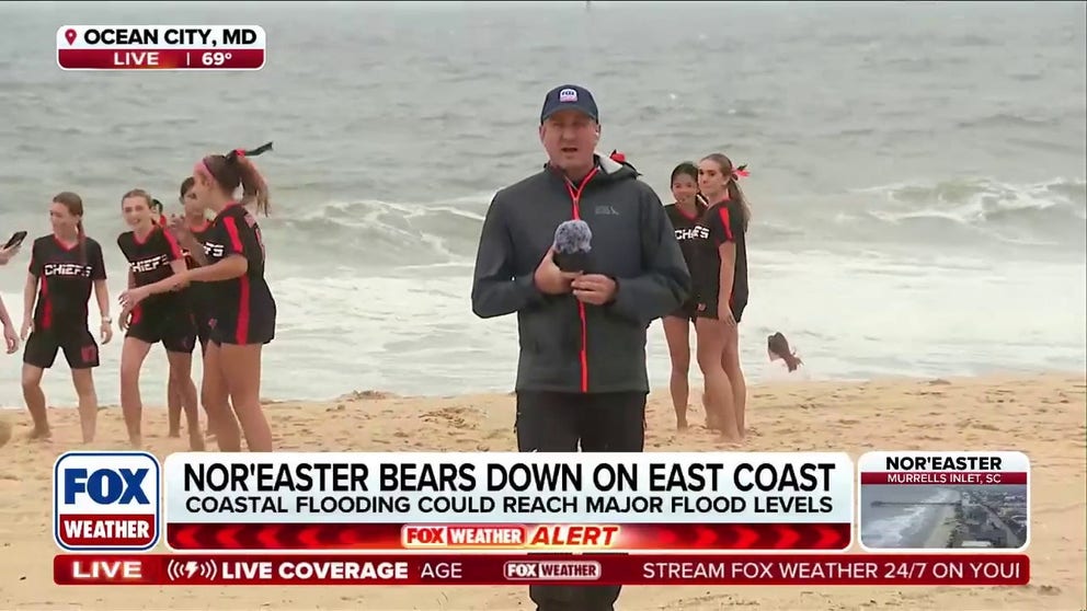 Ocean City, Maryland, prepares for dangerous coastal impacts as nor ...