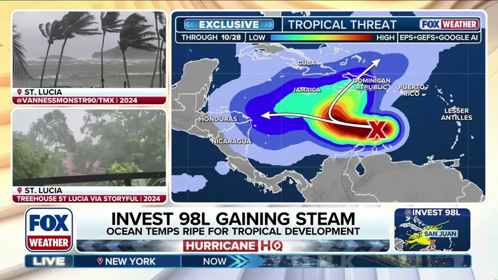 Hurricane Hunters set to investigate Invest 98L as system becomes ...