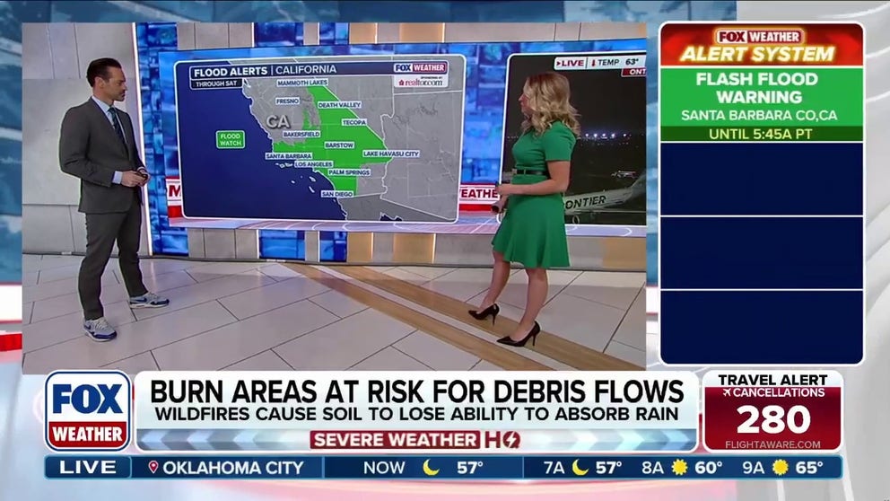 Heavy rain moving in along California coast, causing evacuation orders ...
