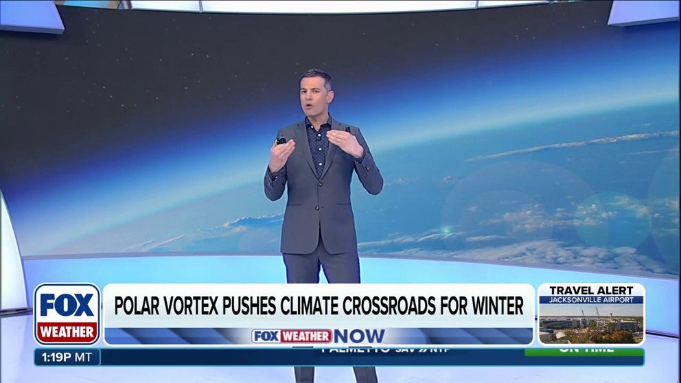 A disruption of the polar vortex may cause winter condition as early as ...
