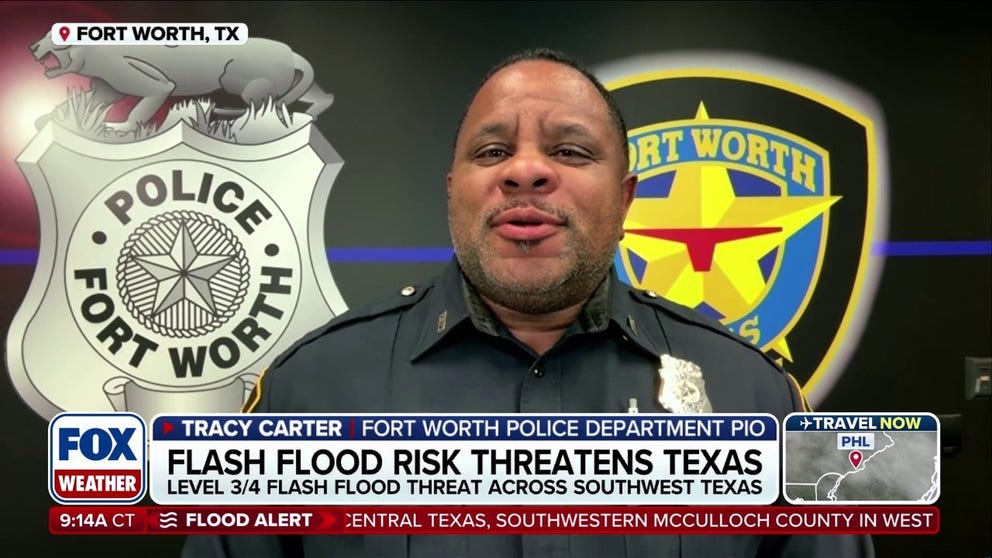 Fort Worth Police Department Public Information Officer Tracy Carter ...