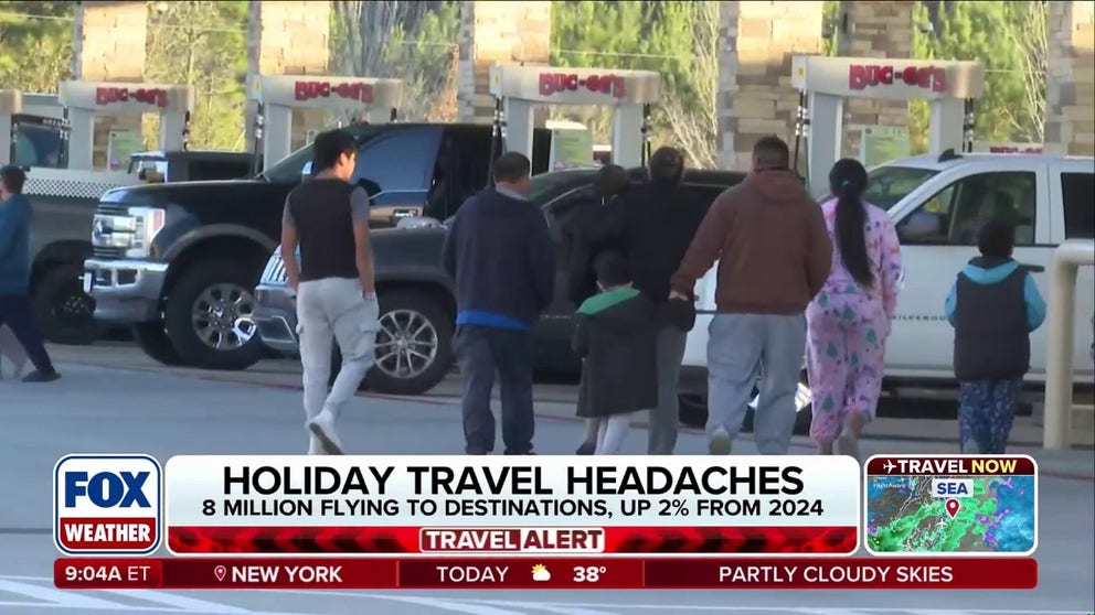 Holiday travel headaches begin as millions hit the road and the skies ...