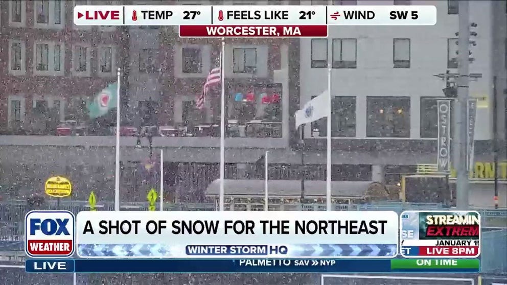 Multiple rounds of storms expected to bring snow and ice to the ...