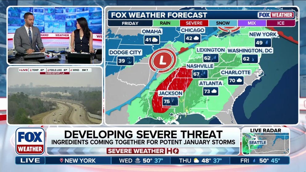 Millions in path of back-to-back cross-country storms: See timing for ...