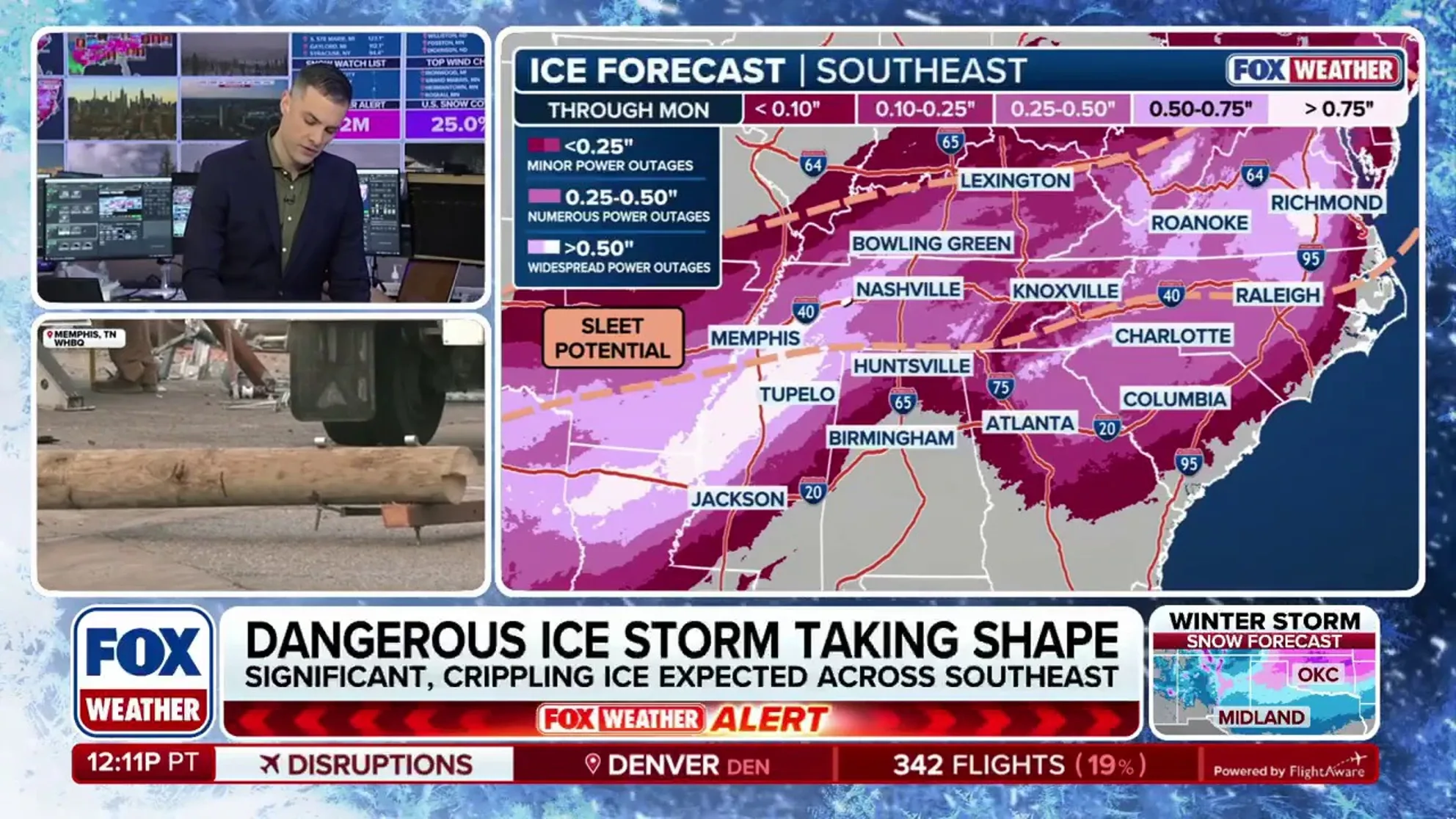 Crippling ice threatens millions in historic winter storm path - World ...