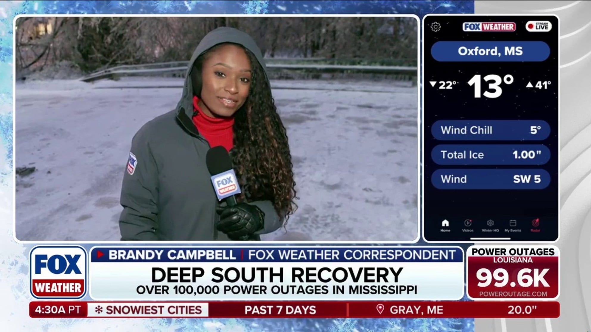 Mississippi evacuating stranded drivers on ice-covered interstates amid ...