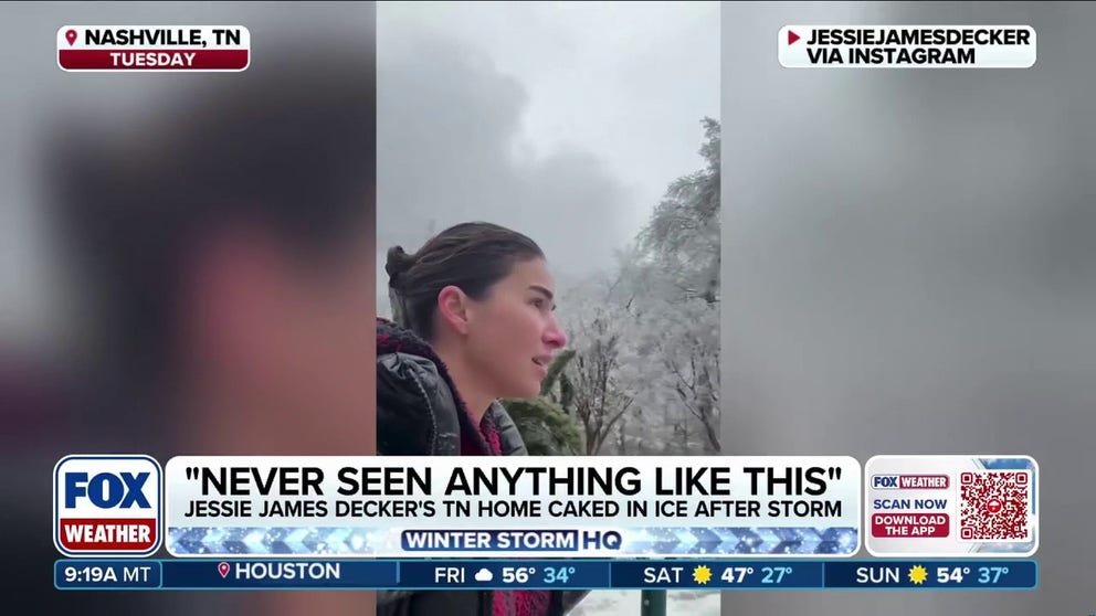 Country singer and songwriter Jessie James Decker joins FOX Weather ...