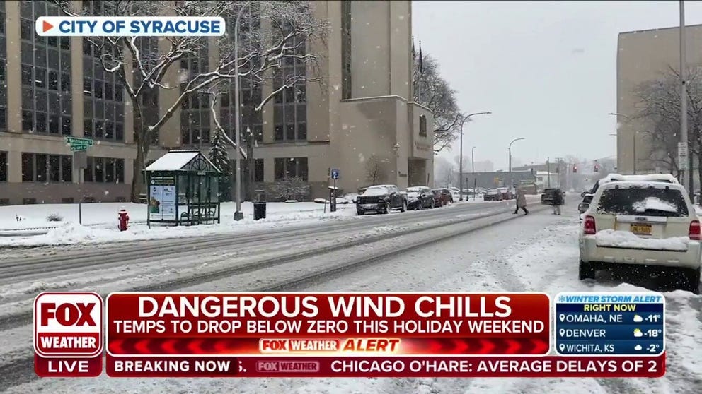 Snow, wind and ice to pelt Syracuse due to Christmas week storm ...