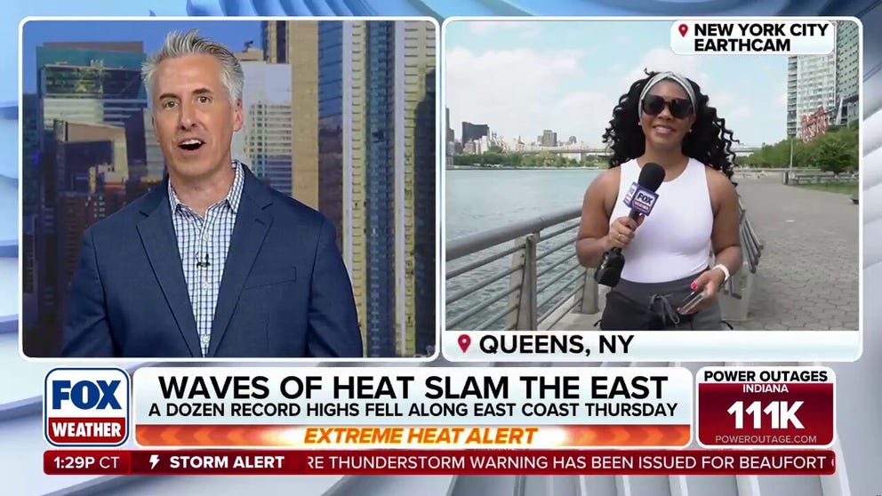 Hot and humid weather fueling Northeast storms as waves of heat slam ...