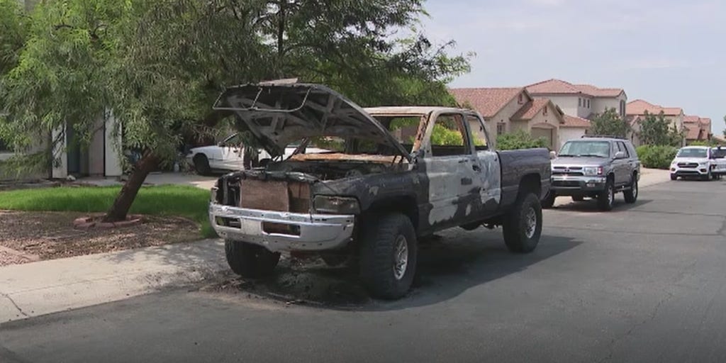 Lightning strikes man's truck in Arizona | Latest Weather Clips | FOX ...