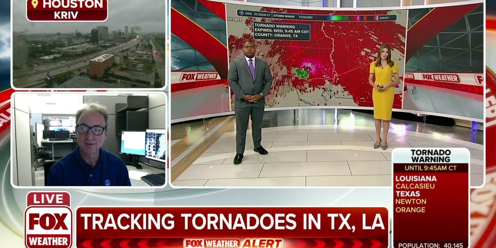 NWS meteorologist details Houston severe weather threat as tornadoes ...