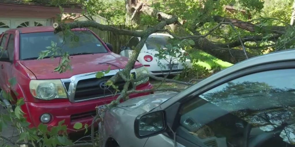 Damage reported in Austin after severe weather moves through | Latest ...