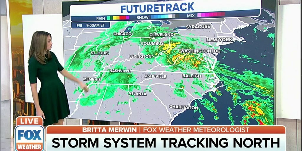 Storm bringing heavy rain, coastal flooding and gusty winds to ...