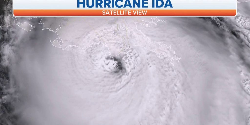 Hurricane Ida spins counter-clockwise in the Gulf | Latest Weather ...