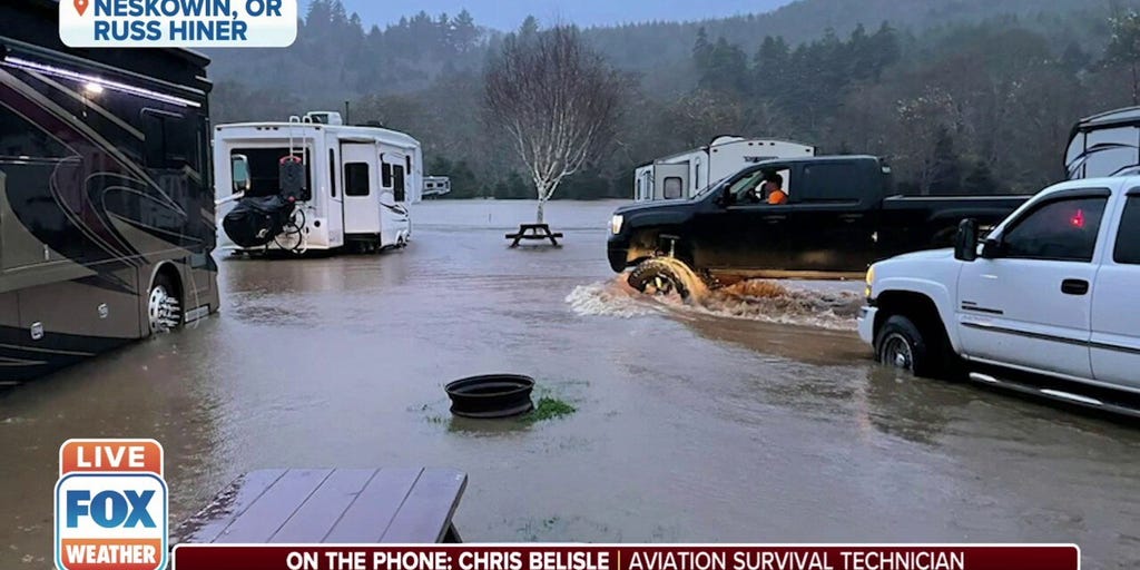 Those Still At Flooded Oregon Rv Park Considered Safe Latest Weather