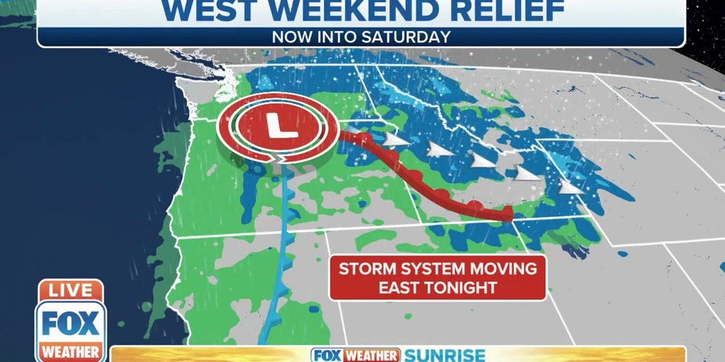 Pacific Northwest expected to get more rain and snow | Latest Weather ...