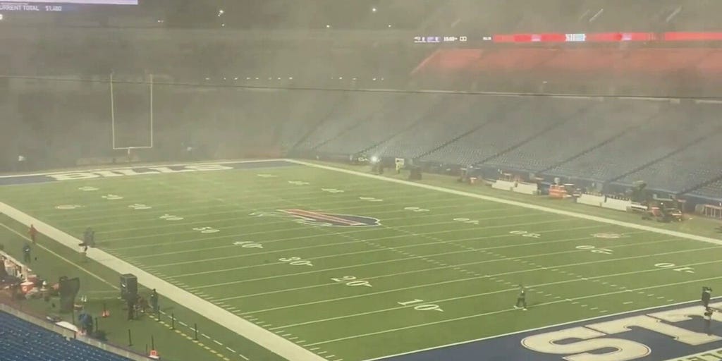 Snow and Wind in Highmark Stadium | Latest Weather Clips | FOX Weather