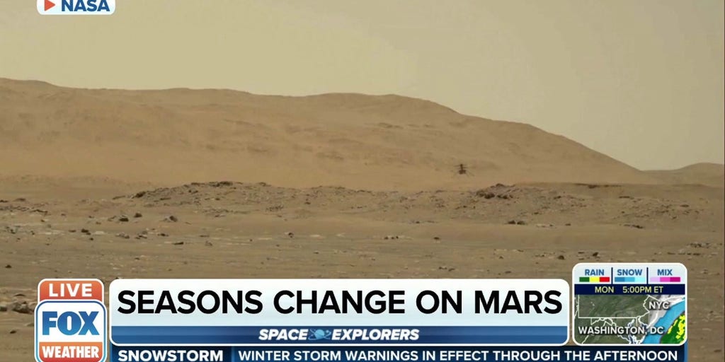 How seasons change on Mars | Latest Weather Clips | FOX Weather