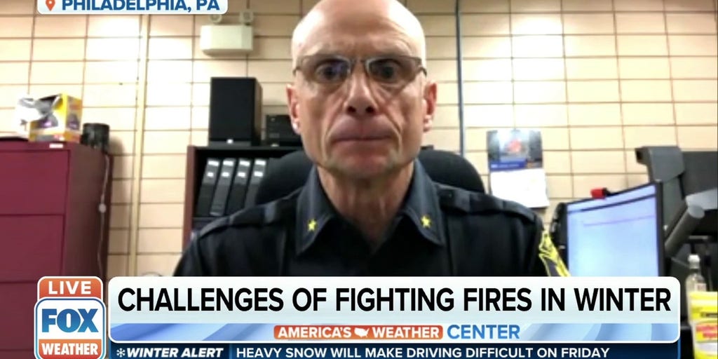 Philadelphia Fire Chief on fighting fire in frigid weather | Latest ...