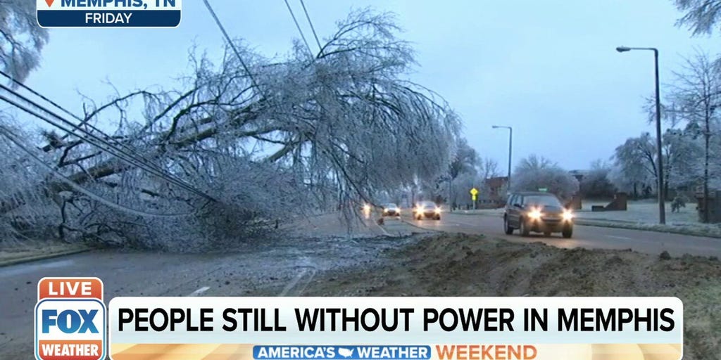 Nearly 80K outages remain after ice storm in Tennessee | Latest Weather ...