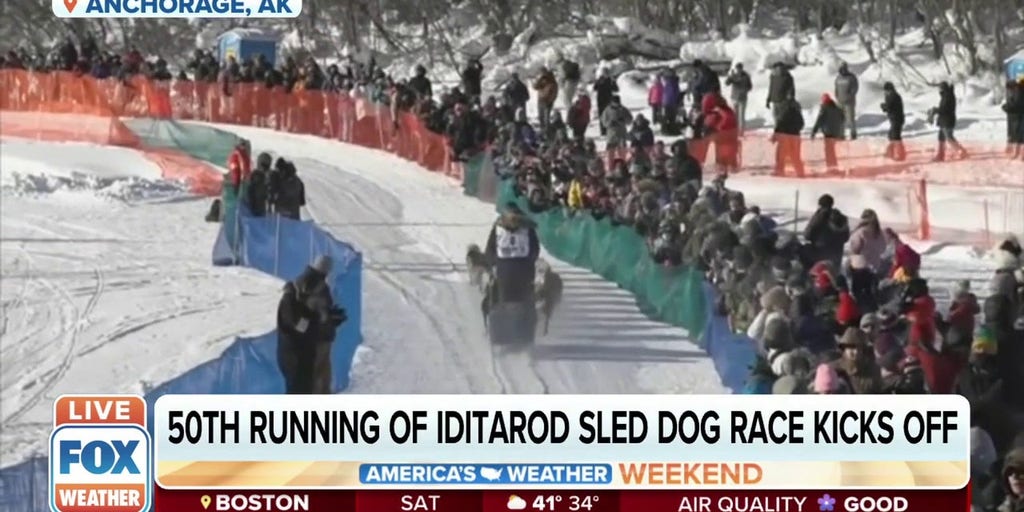 50th Running of Iditarod Kicks Off | Latest Weather Clips | FOX Weather