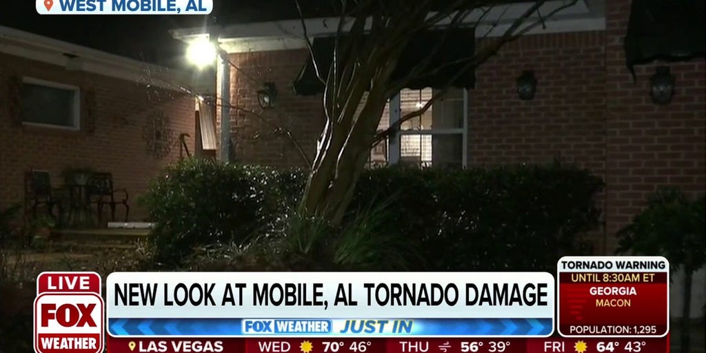 Tornado causes damage across Mobile, AL | Latest Weather Clips | FOX ...