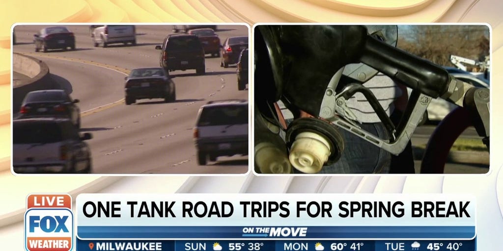 One tank road trip ideas for Spring Break | Latest Weather Clips | FOX ...