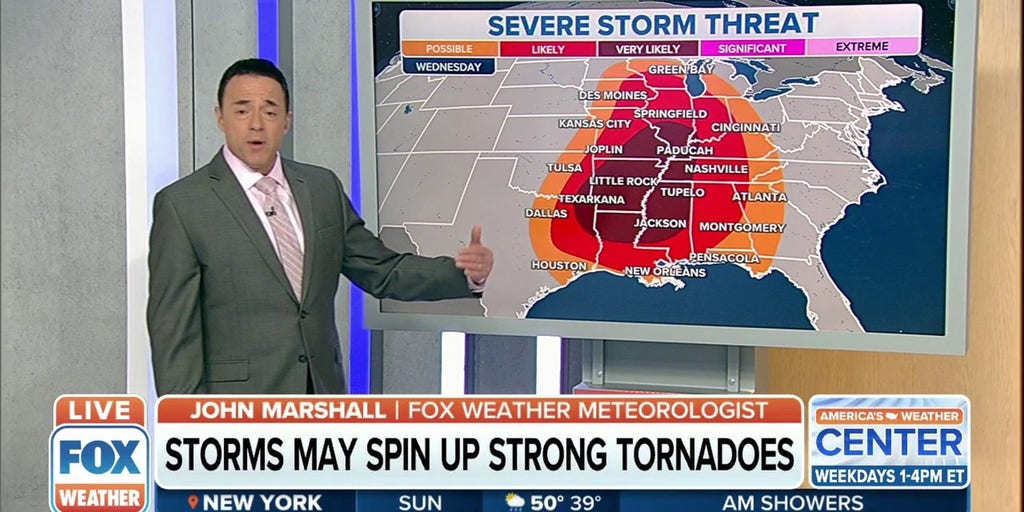 Multi-day severe thunderstorm outbreak appears increasingly likely ...