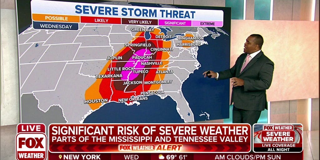 More Than 98 Million Threatened As Severe Weather Outbreak Shifts East