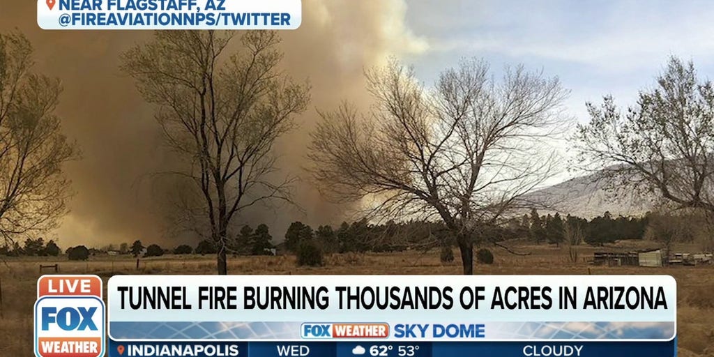 High winds, dry temperatures continue fueling Tunnel Fire in Arizona ...