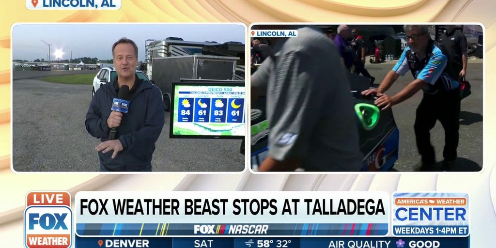 FOX Weather Beast stops at Talladega for NASCAR Cup Series | Latest ...