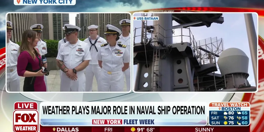 How the weather plays a major role in Naval ship operations | Latest ...