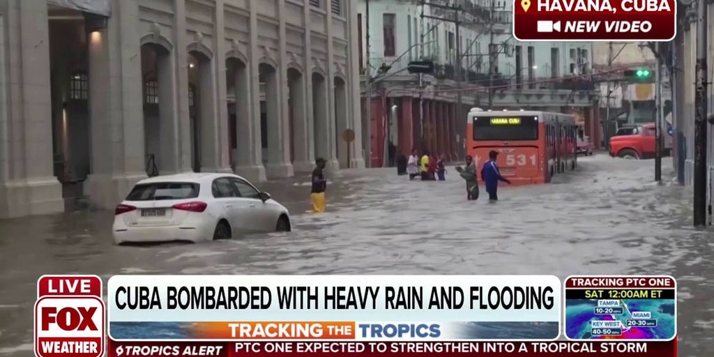 Life-threatening flooding in Cuba | Latest Weather Clips | FOX Weather