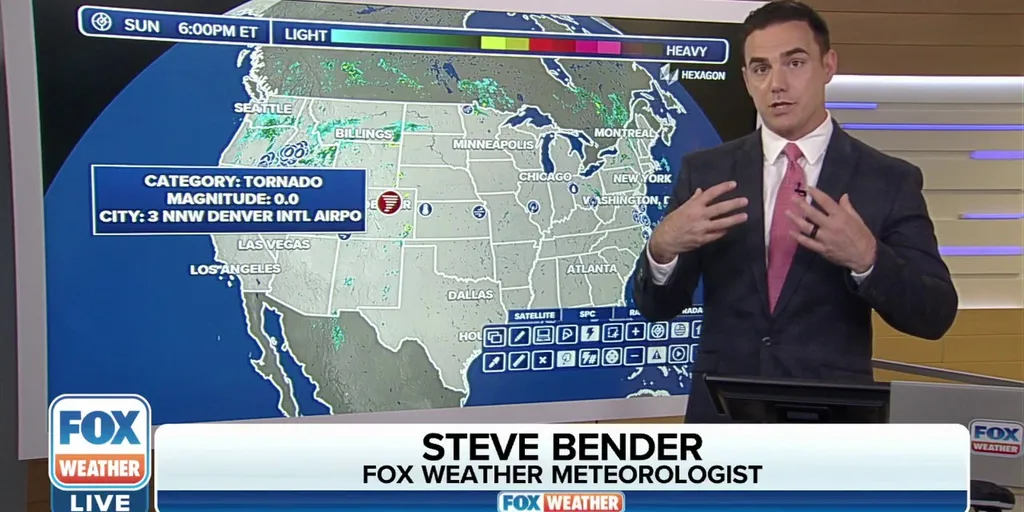 Confirmed tornado near Denver International Airport | Latest Weather ...