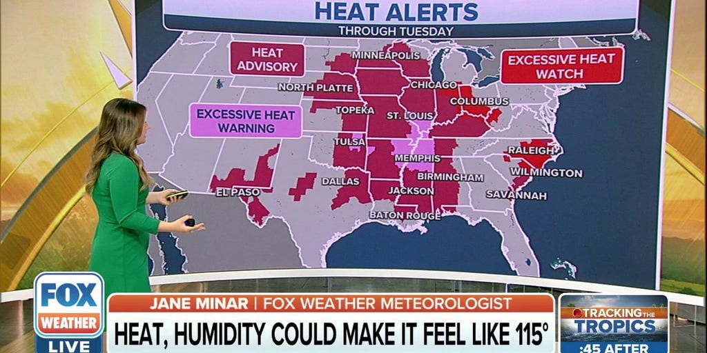 Dangerous heat wave triggers alerts for more than 100 million in ...