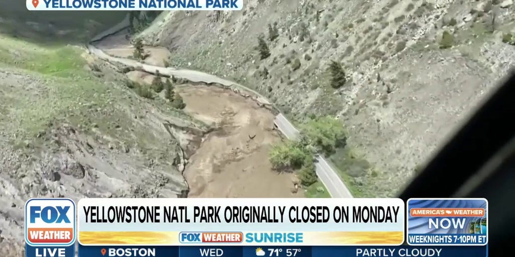 Severe damage to roads, bridges could close parts of Yellowstone for ...